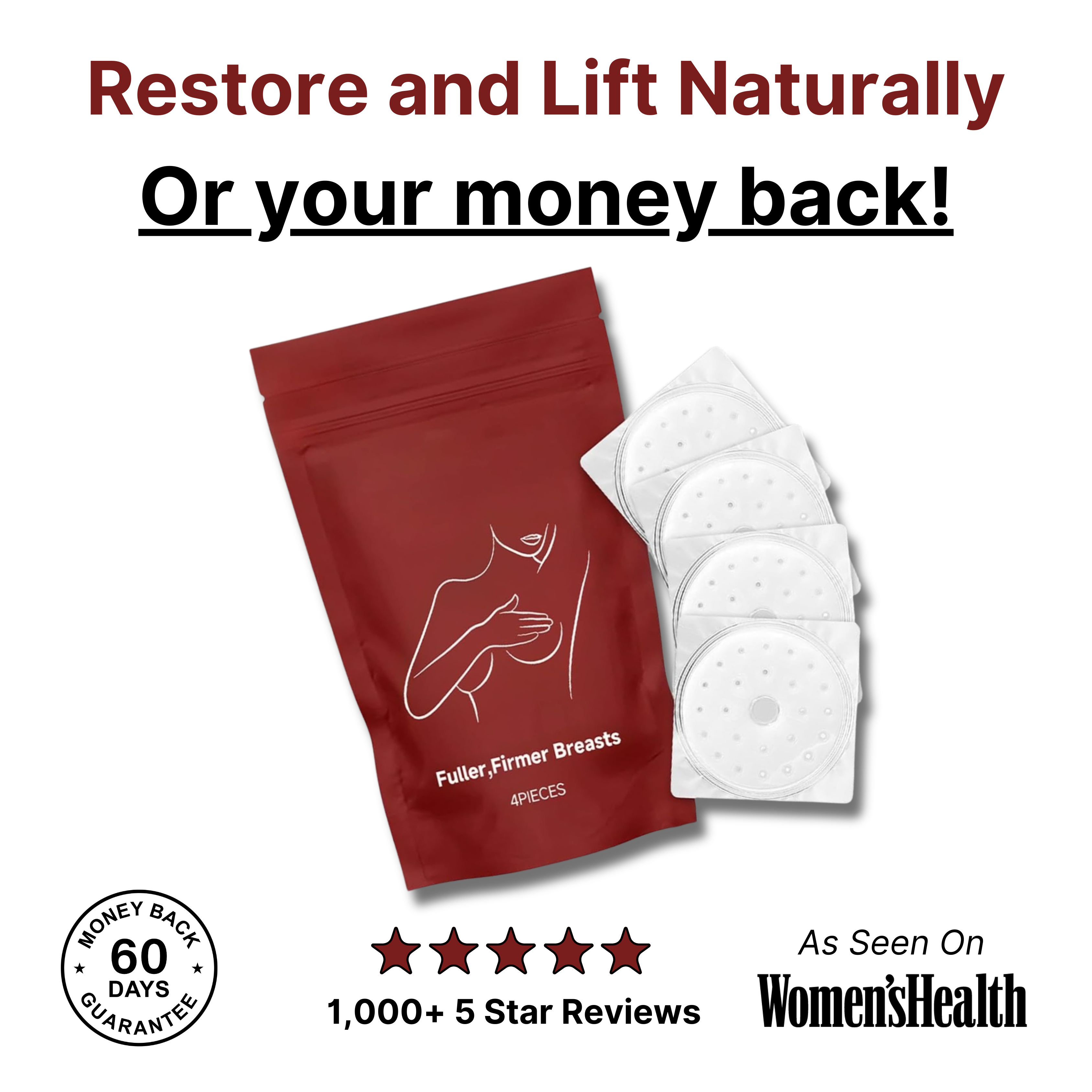 LustraLift® Natural Patches – TryVital